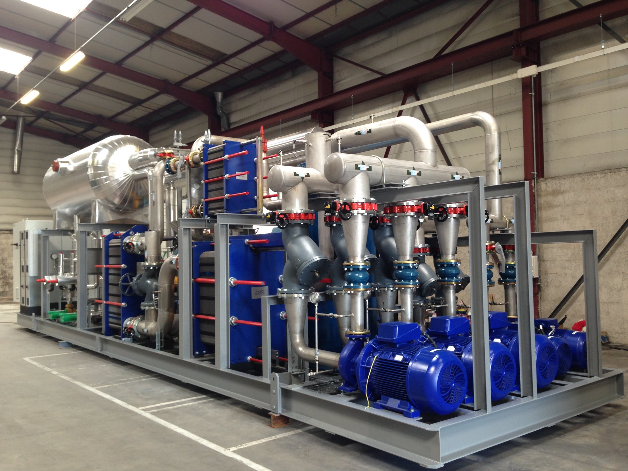 Skids de producción de energía - Clauger